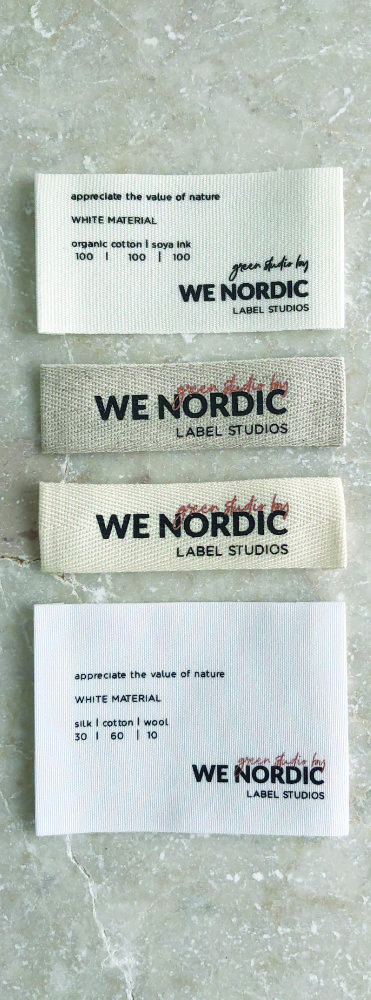 WE ARE your fashion supplier of custommade labels and hangtags